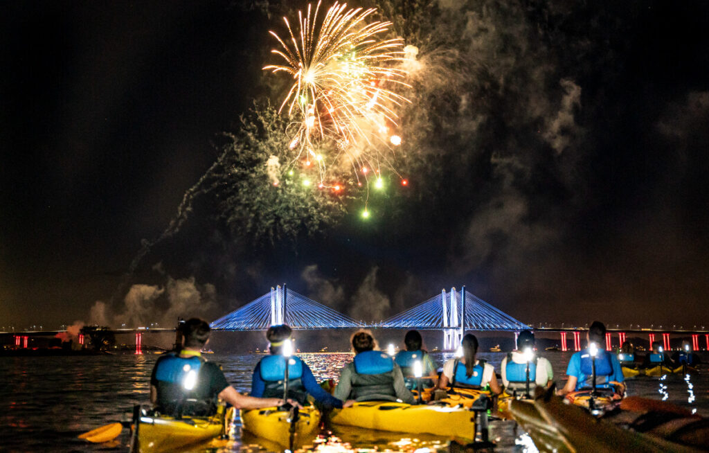 Fireworks Kayak | Kayak Hudson | Hudson River Recreation